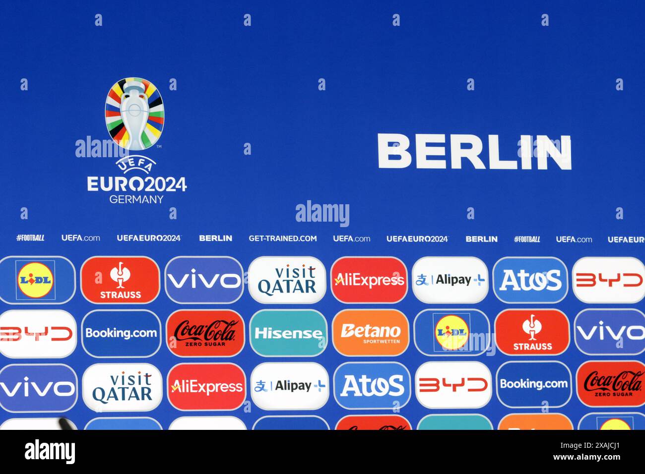 Berlin, Germany. 7 june 2024. Photo Open Media Day in Olympiastadion ...