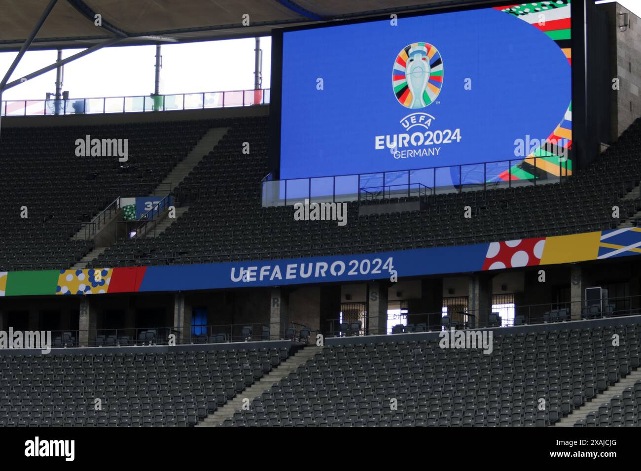 Berlin, Germany. 7 june 2024. Photo Open Media Day in Olympiastadion ...