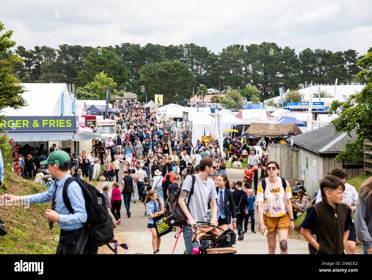 Wadebridge,Cornwall,7th June 2024,The Royal Cornwall Show is the County ...