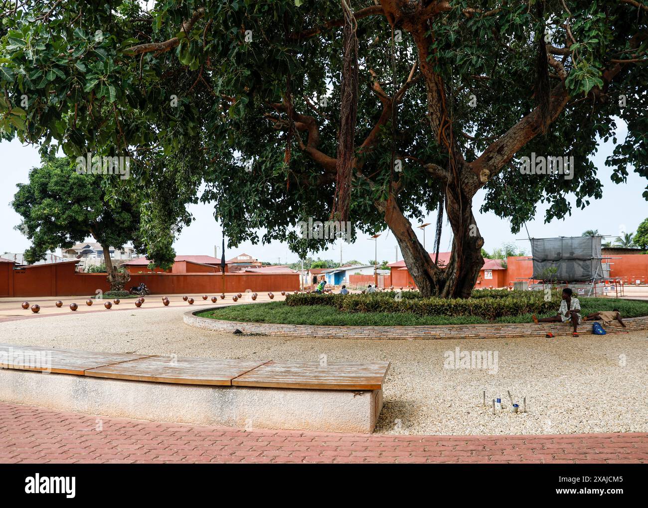 Ouidah. 27th May, 2024. This photo taken on May 27, 2024 shows a view ...