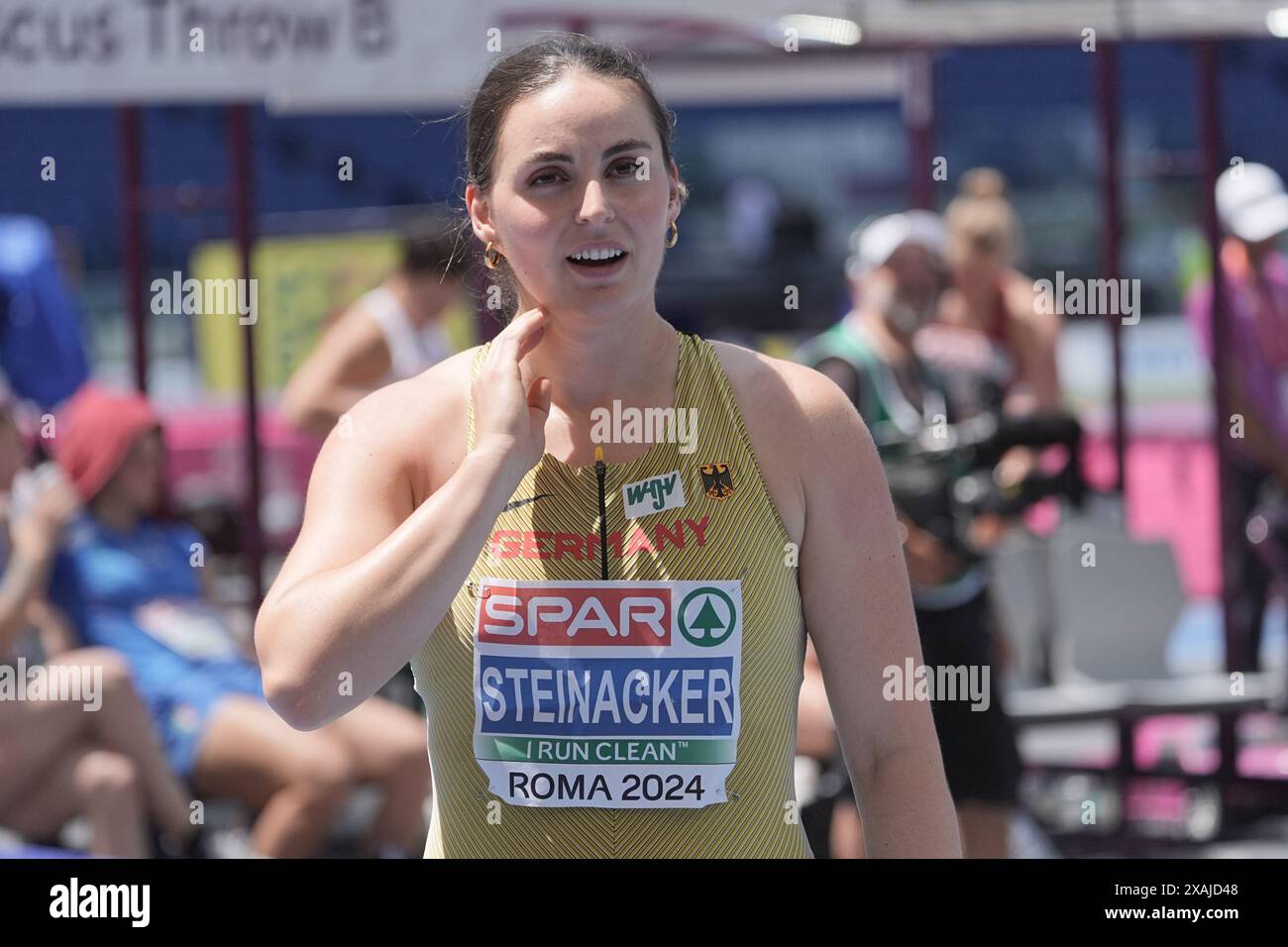 Rom, Italy. 07th June, 2024. Athletics: European Championships: Marike ...
