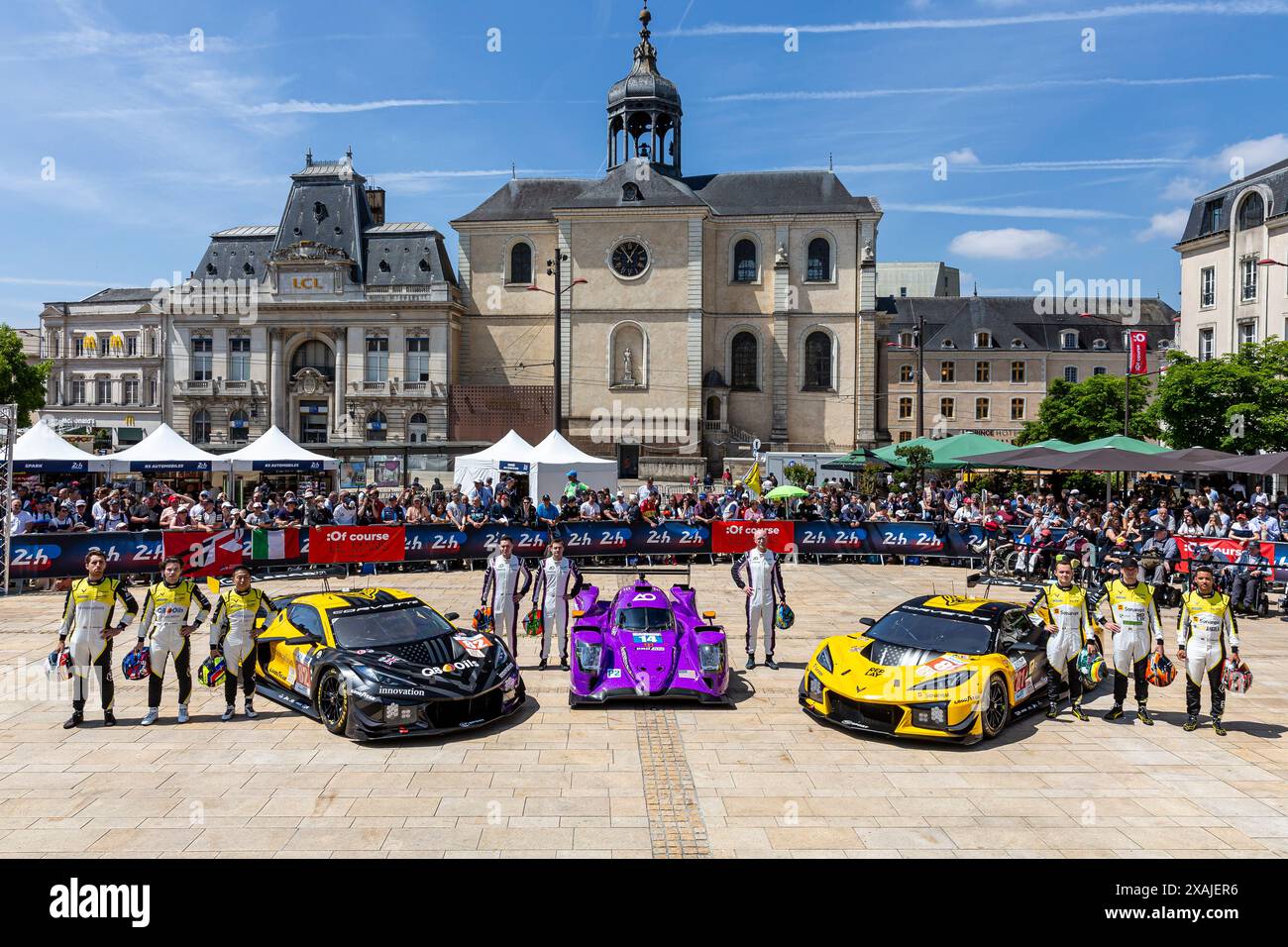 Le Mans, France. June 07 2024 #82 TF Sport (GBR) Corvette Z06 LMGT3.R ...