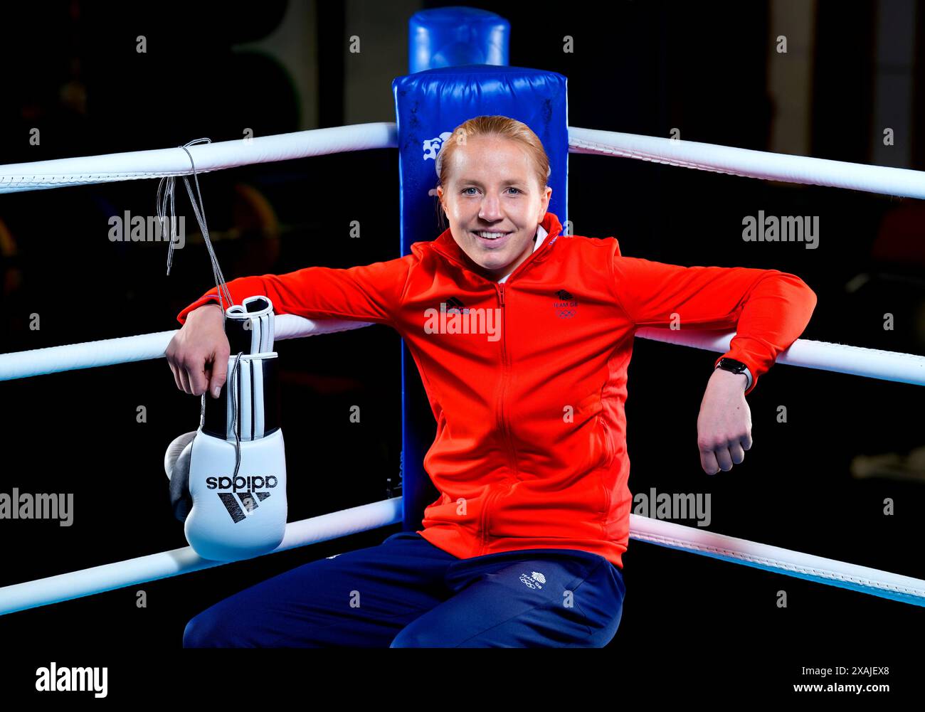 Rosie Eccles during the Team GB Paris 2024 boxing team announcement at ...
