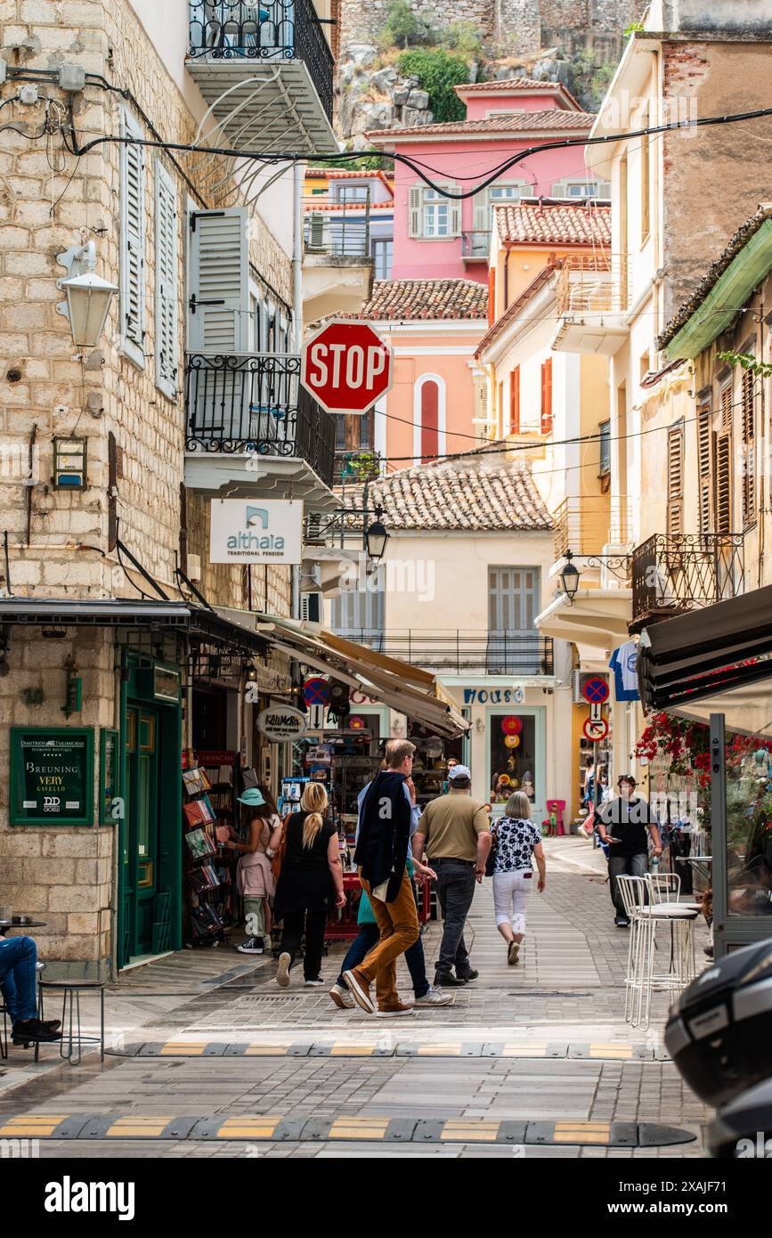 Nafplio city view hi-res stock photography and images - Alamy