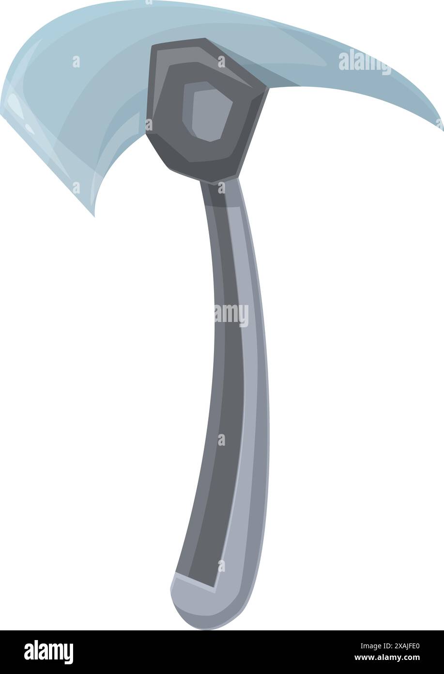 Ice pickaxe standing up, perfect for illustrating mountain climbing ...