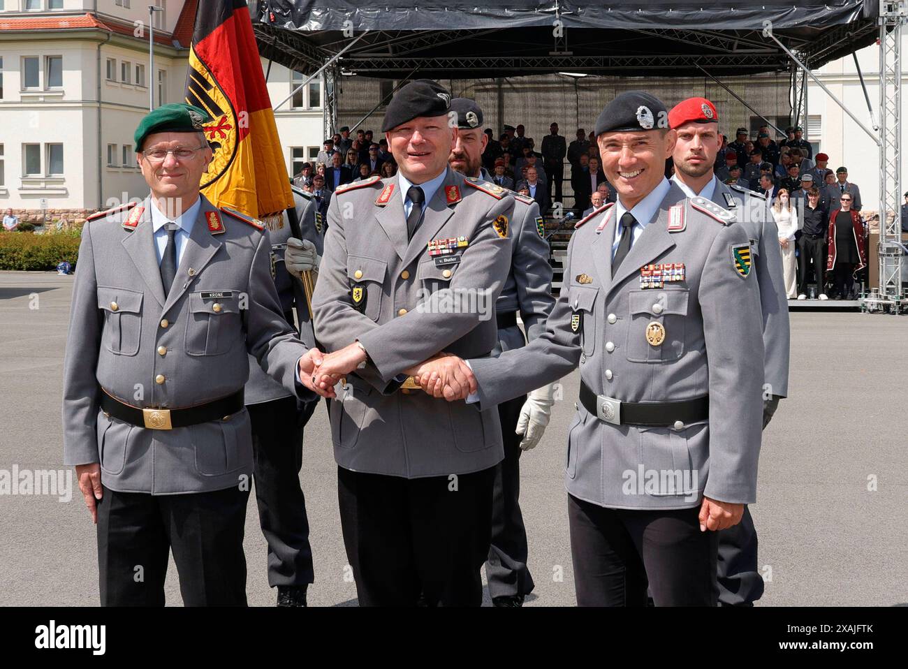 Kommando Übernahme 07.06.2024, Frankenberg, Kaserne, Kommando Übernahme ...