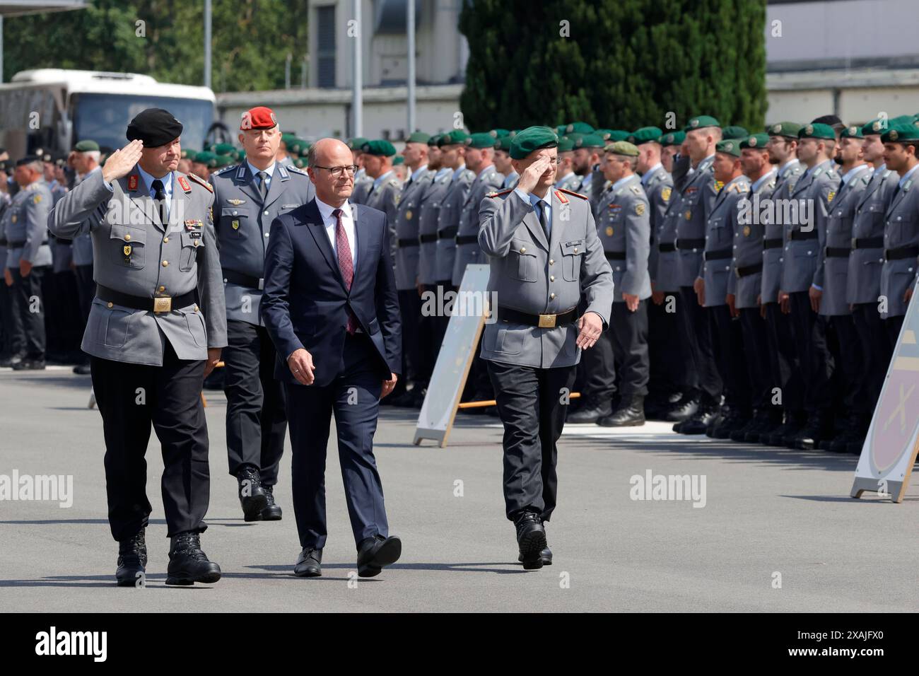 Kommando Übernahme 07.06.2024, Frankenberg, Kaserne, Kommando Übernahme ...