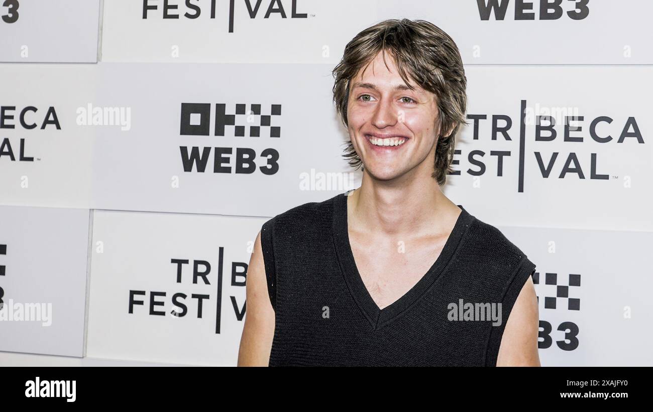 NEW YORK, NEW YORK, USA - JUNE 06, 2024: Percy Hynes White attends the ...