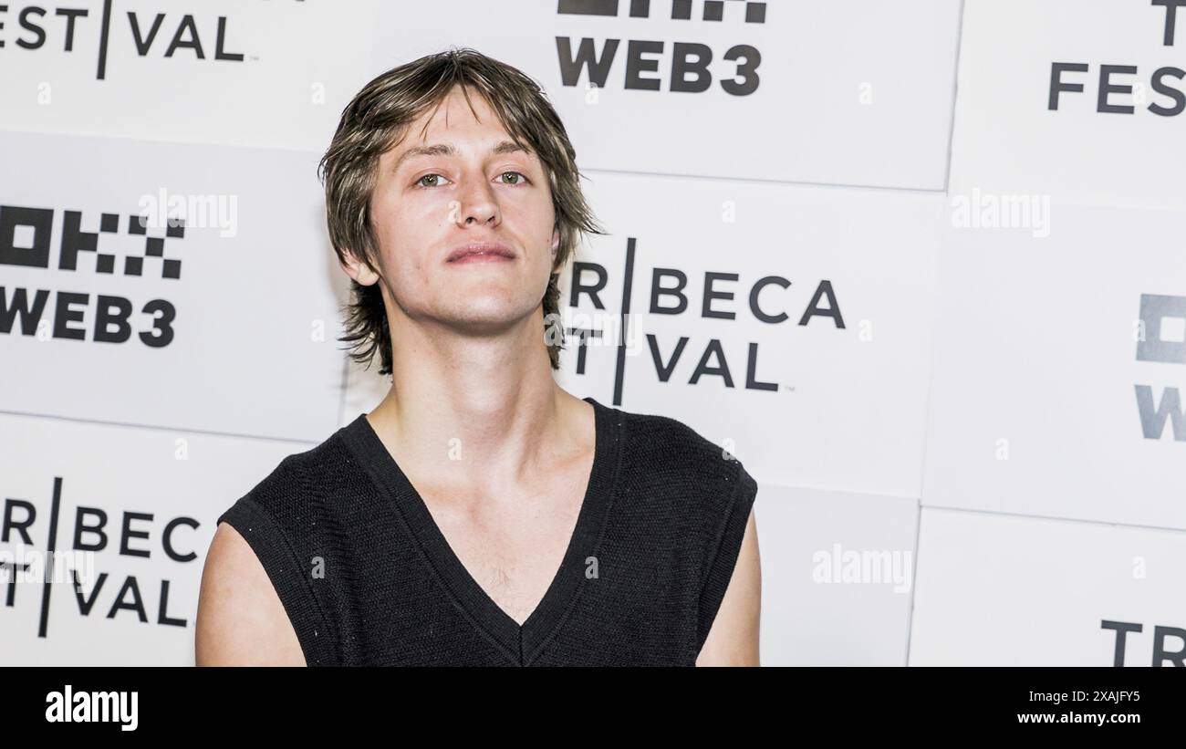 NEW YORK, NEW YORK, USA - JUNE 06, 2024: Percy Hynes White attends the ...