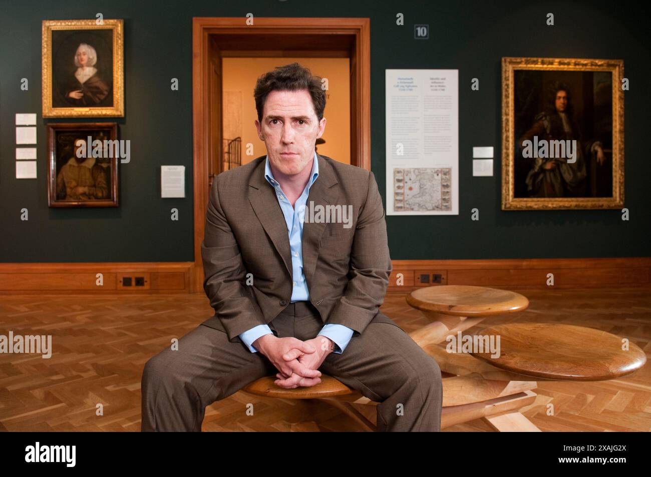Welsh born actor, comedian and star of Television and film Rob Brydon ...