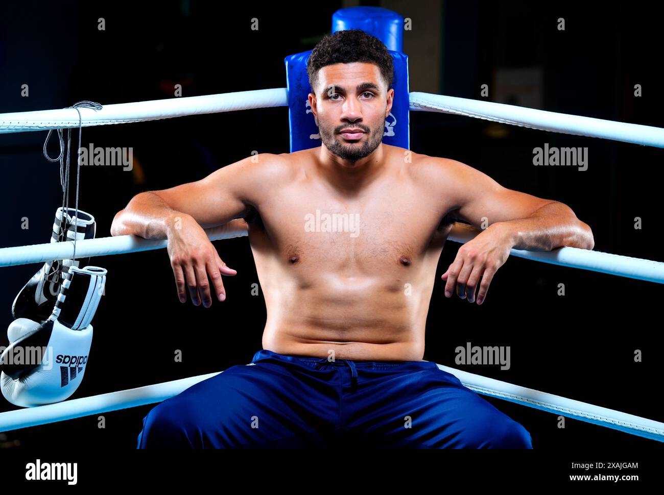 Delicious Orie during the Team GB Paris 2024 boxing team announcement ...