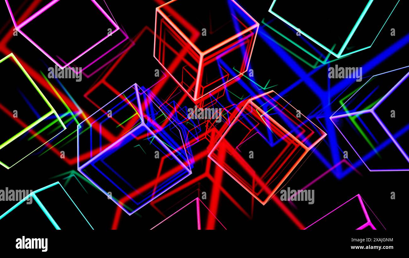 Seamless loop animation abstract blue hi-res stock photography and ...