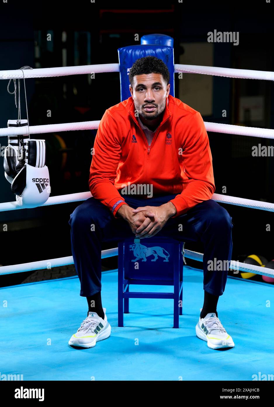 Delicious Orie during the Team GB Paris 2024 boxing team announcement ...