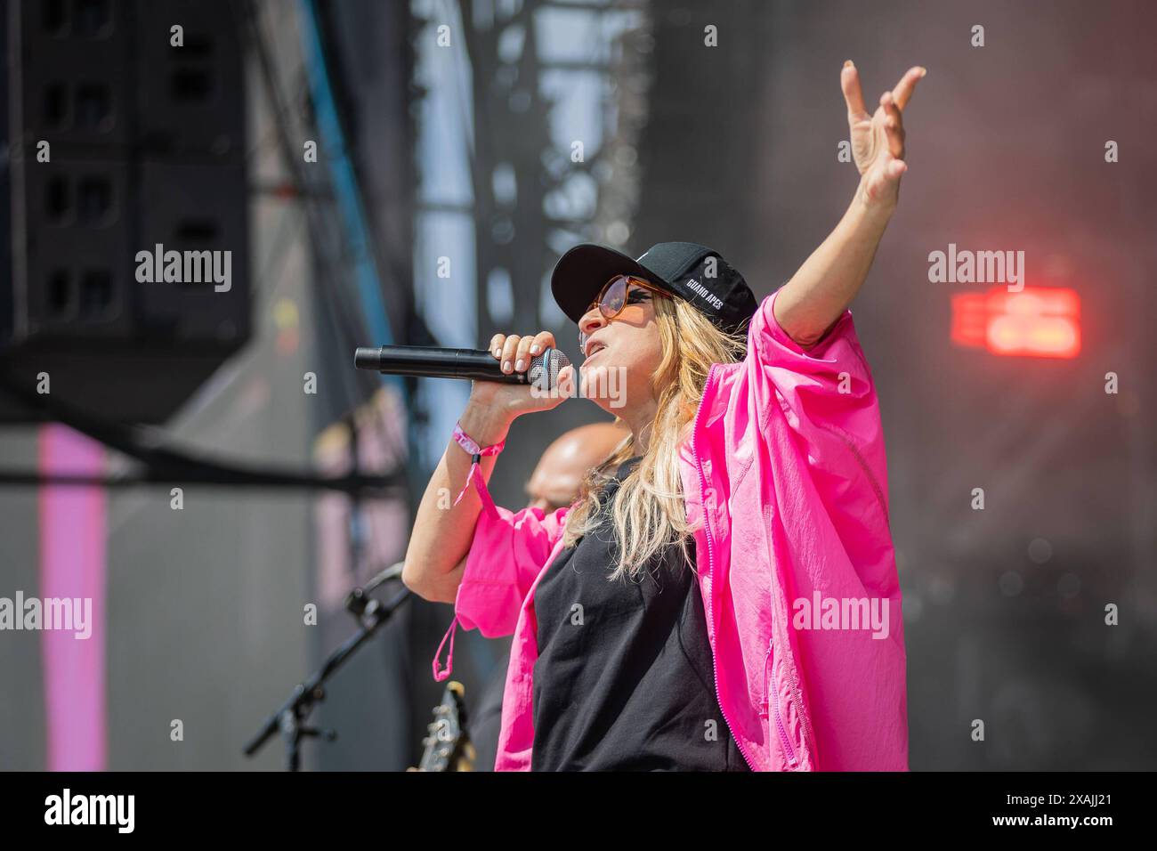 Rock am Ring 2024, 7.6.2024 Guano Apes, Sängerin Sandra Nasic -- Mit ...