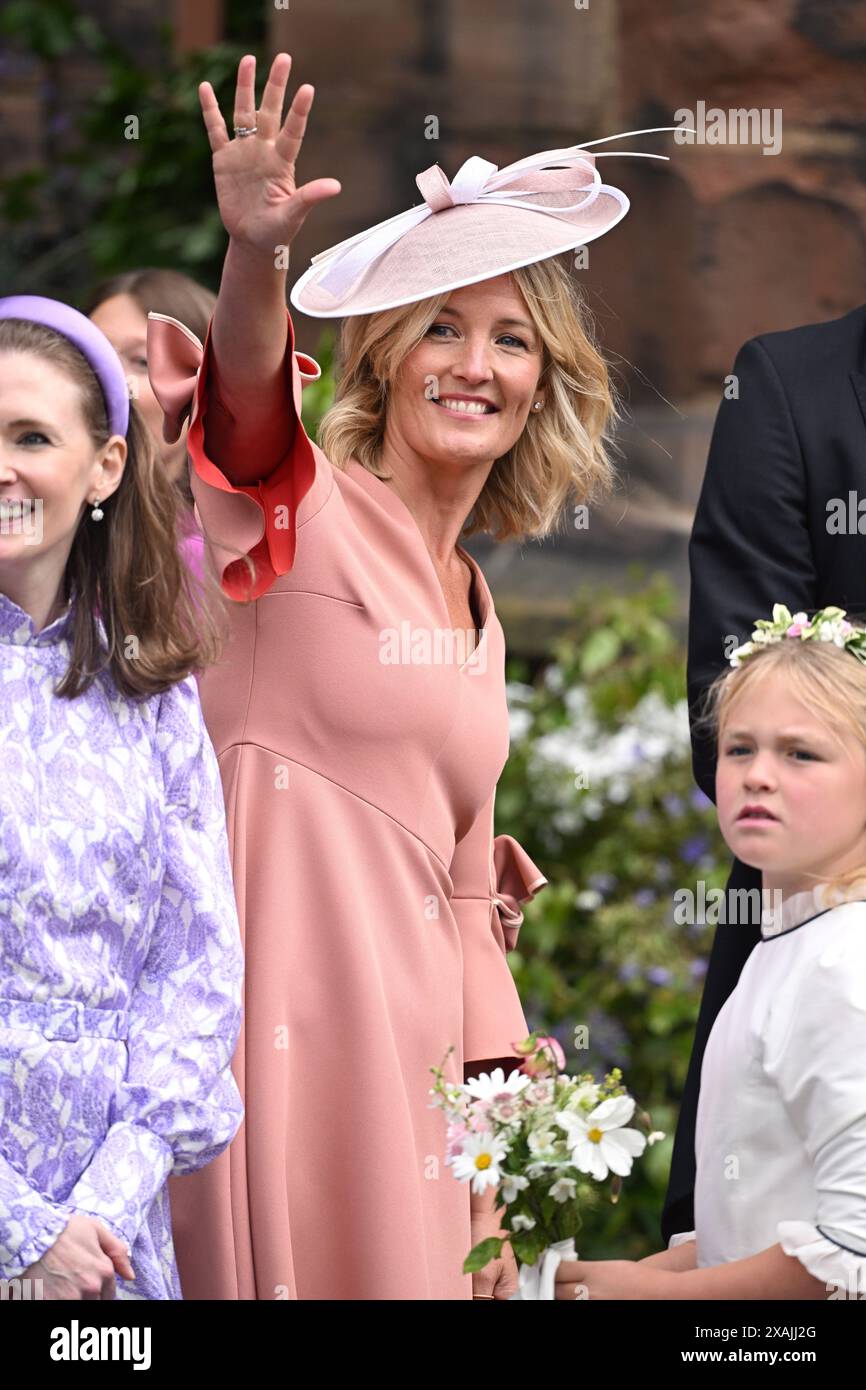 Lady edwina grosvenor wedding hi-res stock photography and images - Alamy