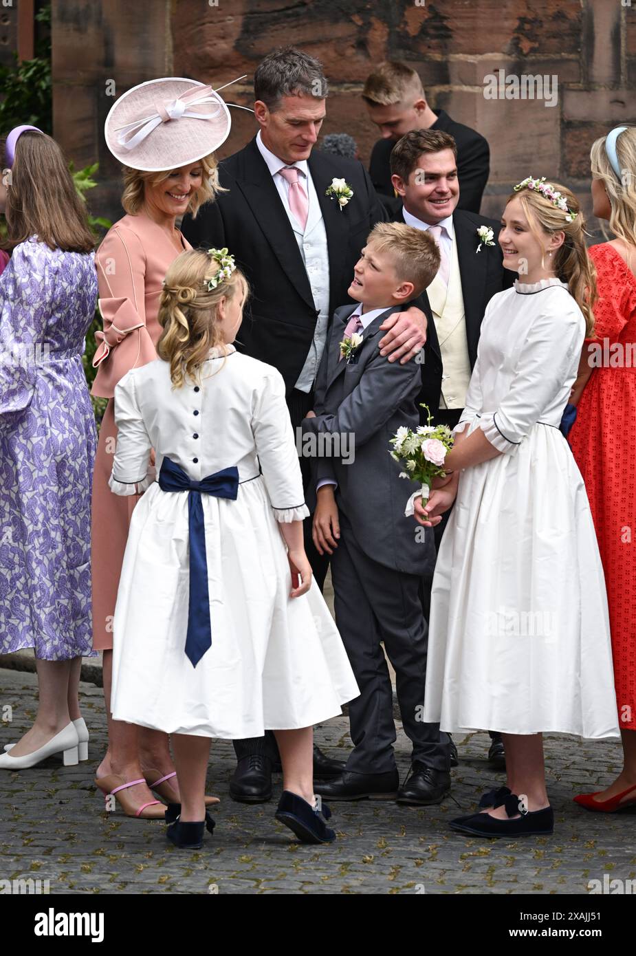 Lady edwina grosvenor wedding hi-res stock photography and images - Alamy
