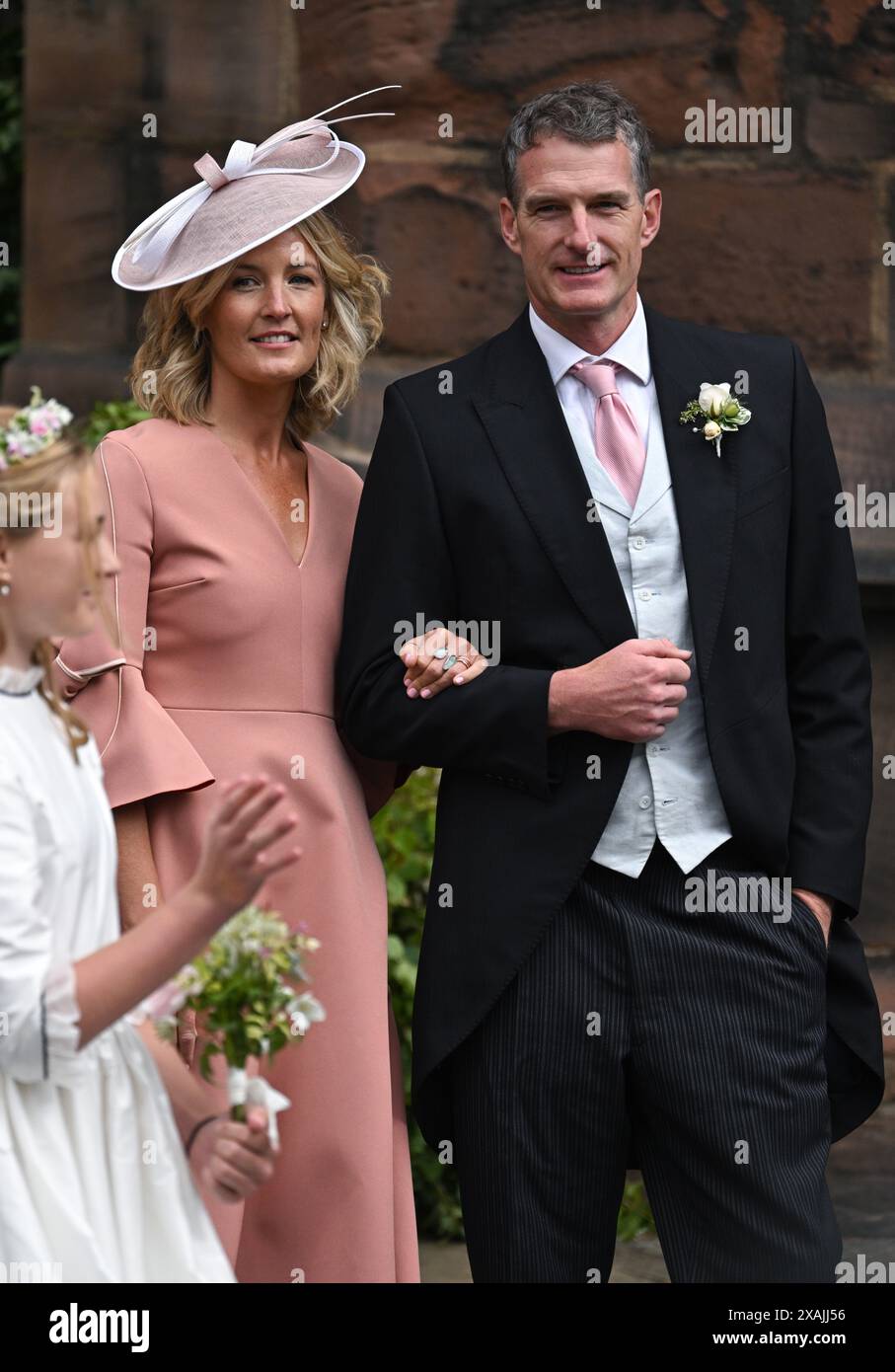 Lady edwina grosvenor and dan snow hi-res stock photography and images ...