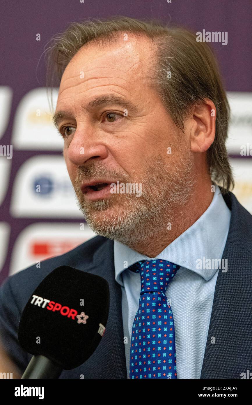 Stefano Mei, Italian Athletics Federation (FIDAL) President, at the ...