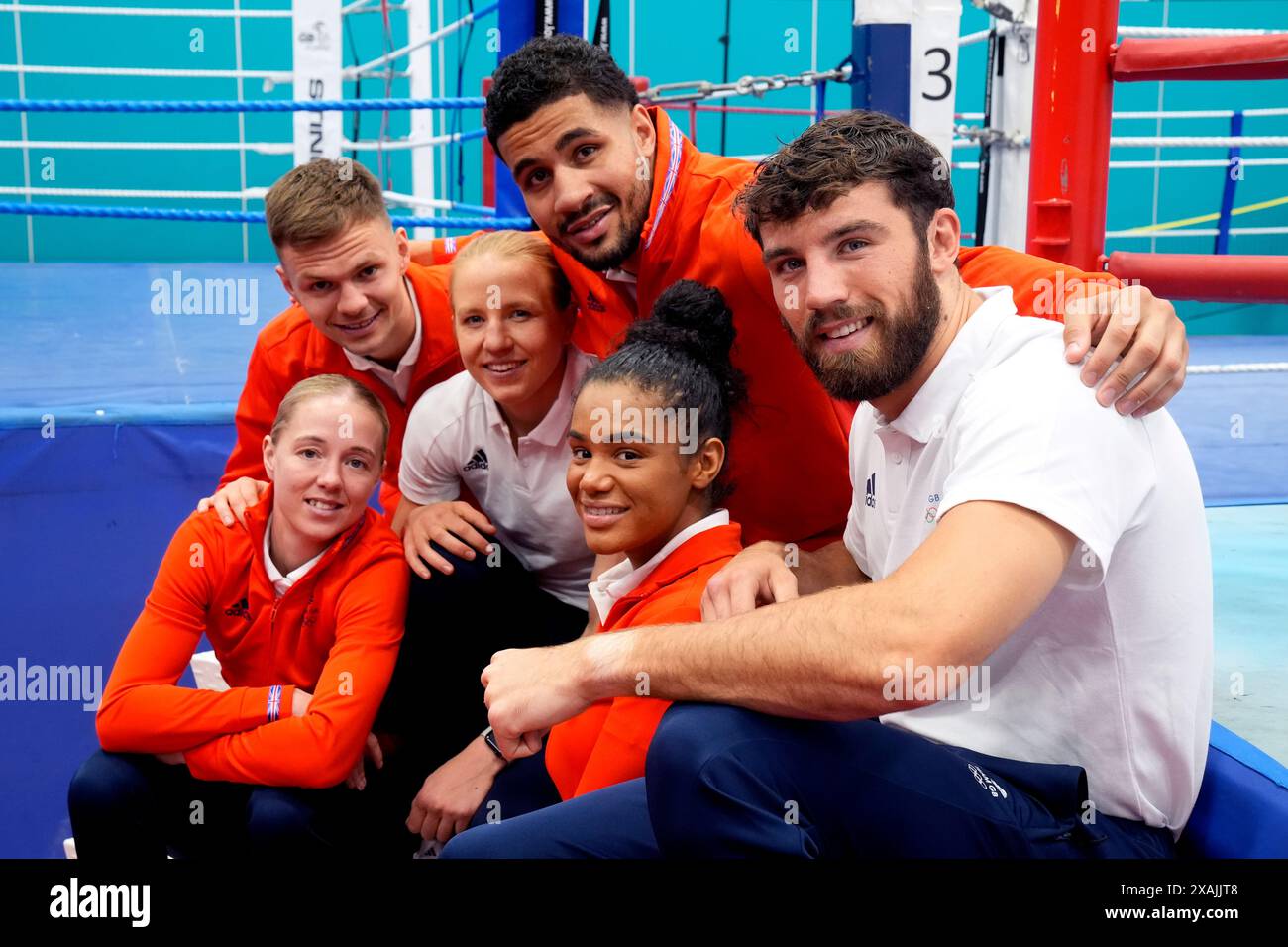 Team GB's Lewis Richardson, Charley Davison, Rosie Eccles, Delicious ...