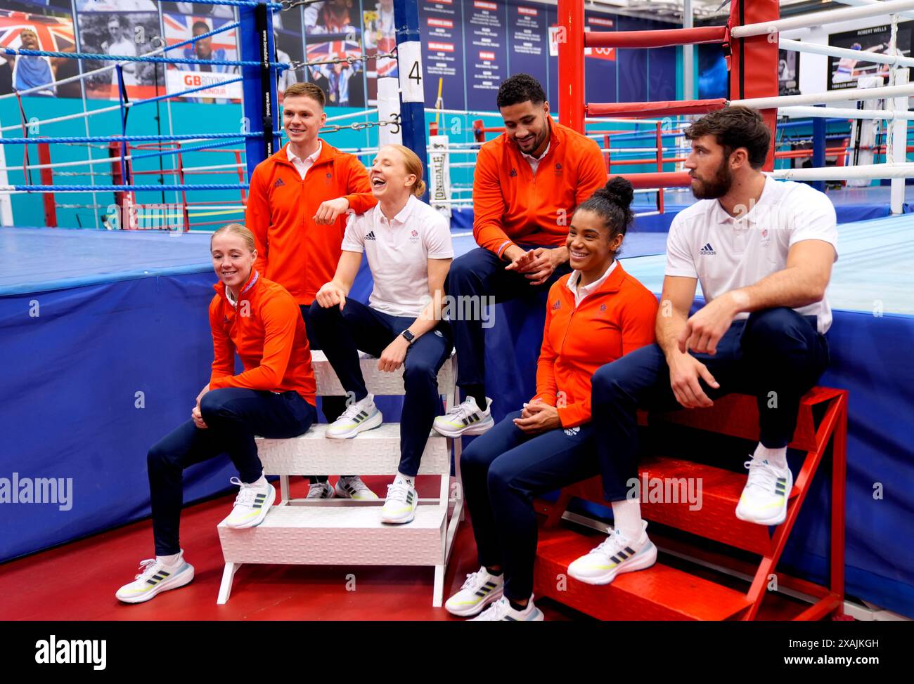 Team GB's Lewis Richardson, Charley Davison, Rosie Eccles, Delicious ...