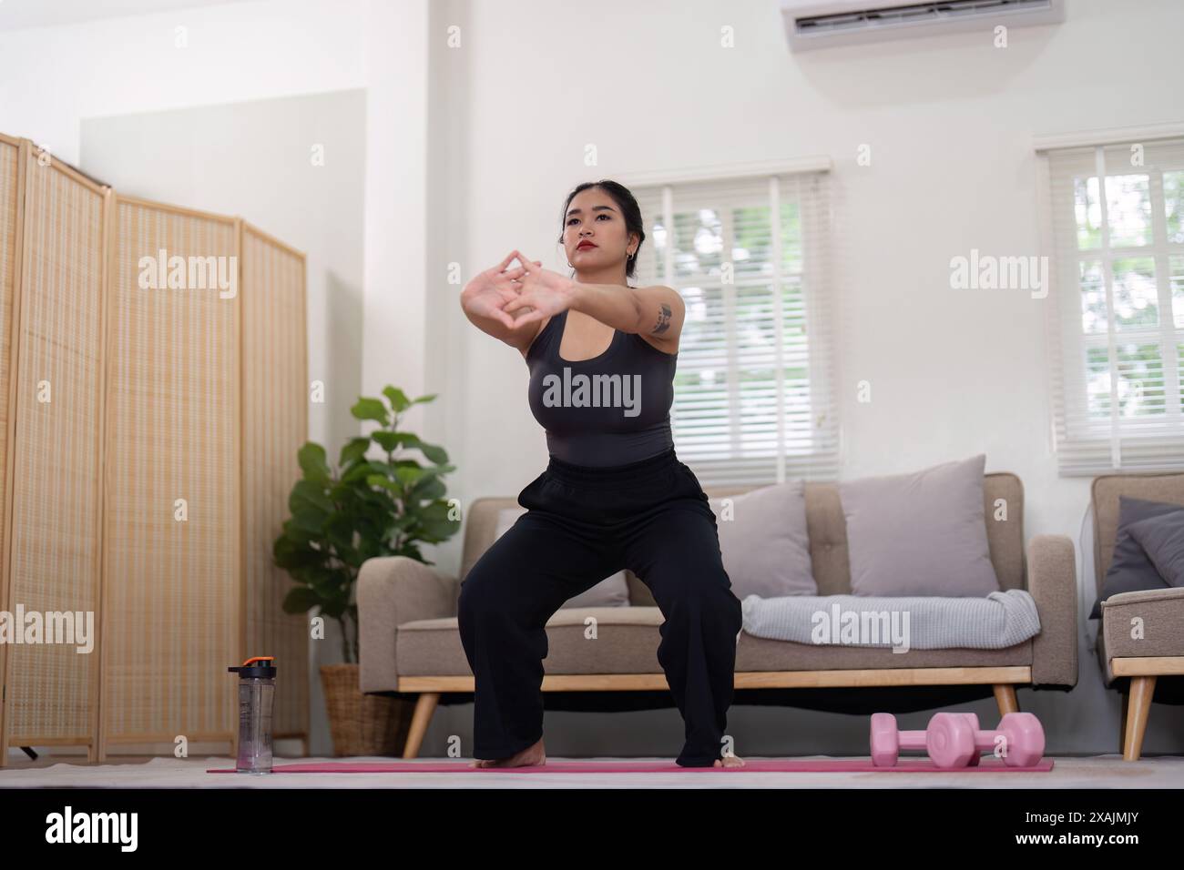 Woman losing balance hi-res stock photography and images - Alamy