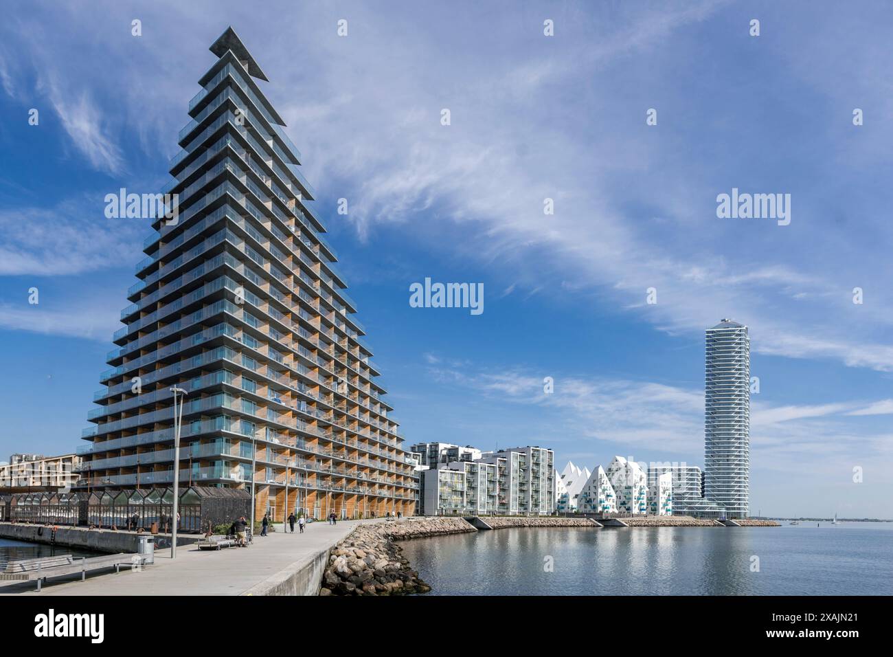 Modern architecture, Aarhus, Denmark Stock Photo - Alamy