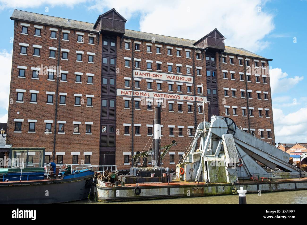 Gloucester, England - 15th May 2024: The National Waterways Museum ...