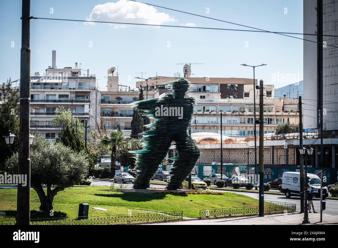 Dromeas sculpture hi-res stock photography and images - Alamy