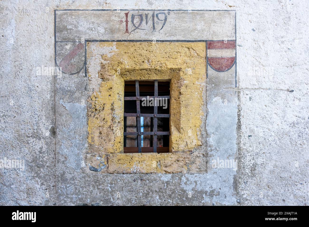Austria, Serfaus-Fiss-Ladis, old window without glass Stock Photo - Alamy