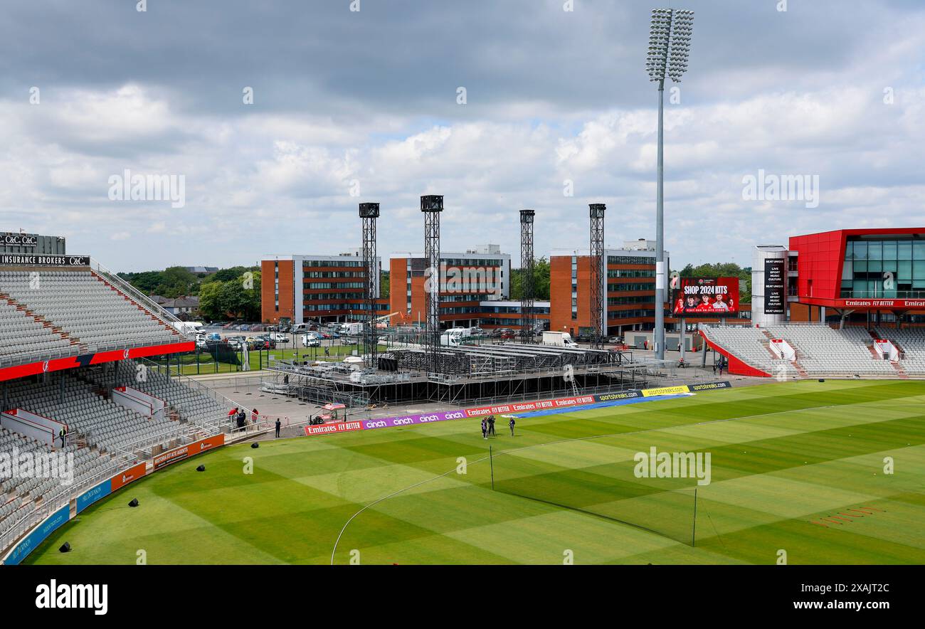 7th June 2024; Emirates Old Trafford Cricket Ground, Manchester ...
