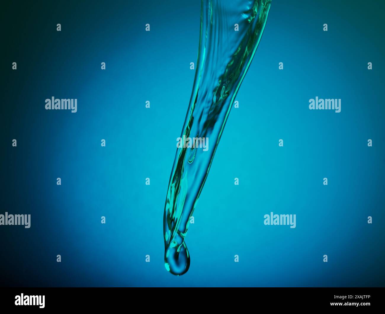Blue gradient water ripple hi-res stock photography and images - Alamy