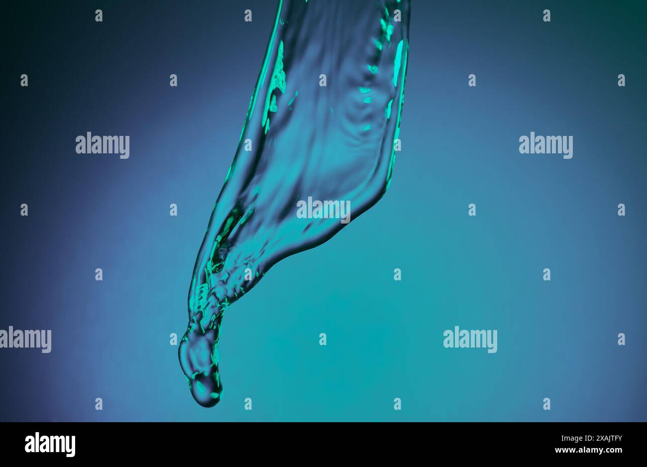 Blue liquid motion hi-res stock photography and images - Alamy