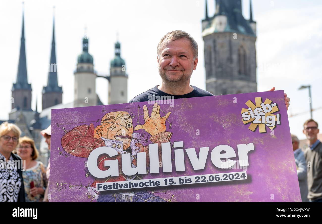 07 June 2024, Saxony-Anhalt, Halle (Saale): Christoph Werner, artistic ...
