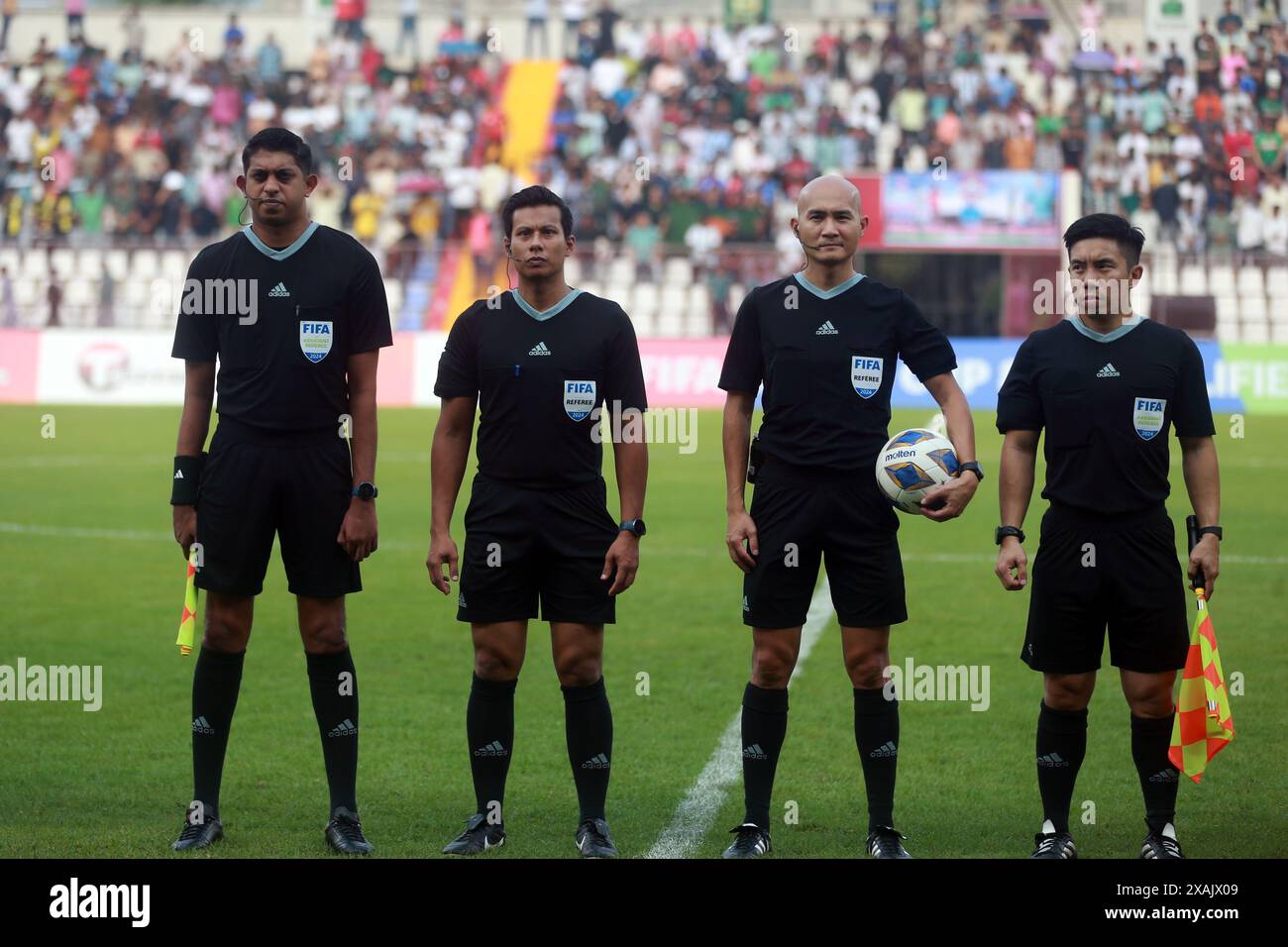 From left Ass, ref. Ashokraj jeevaraja, Ahmad A'Qashah Bin Ahmad Al ...