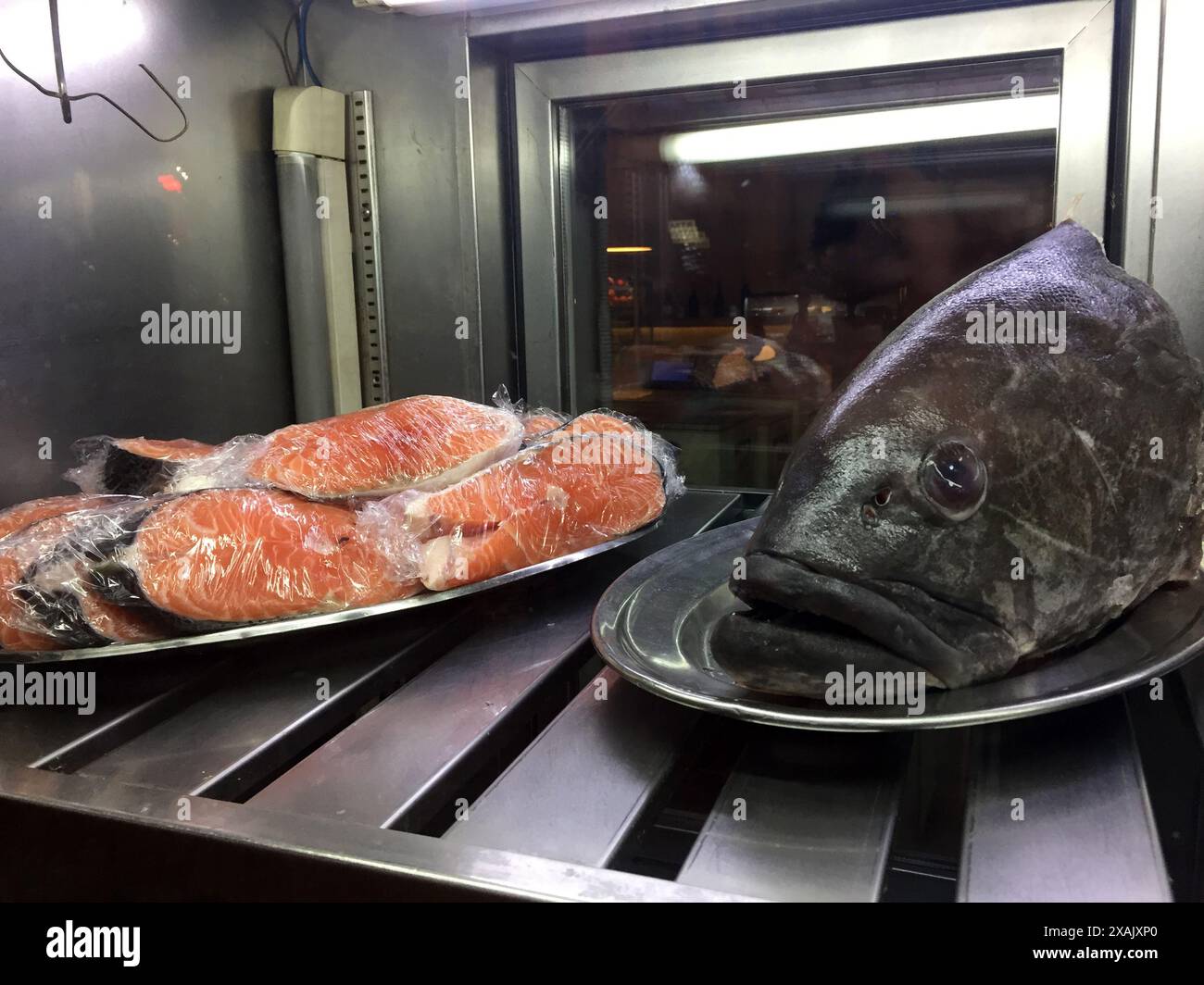 Brazilian cuisine, pasta , fish and seafood Stock Photo - Alamy