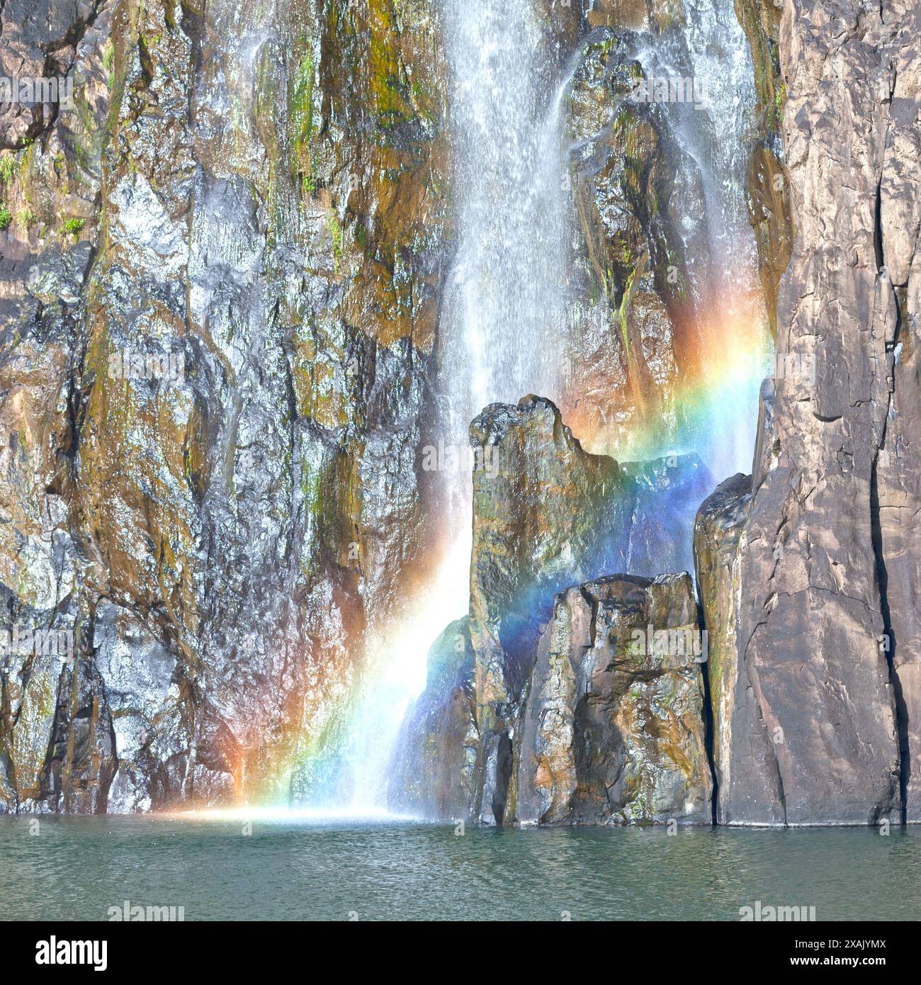Cascade niagara waterfall sainte suzanne niagara hi-res stock ...