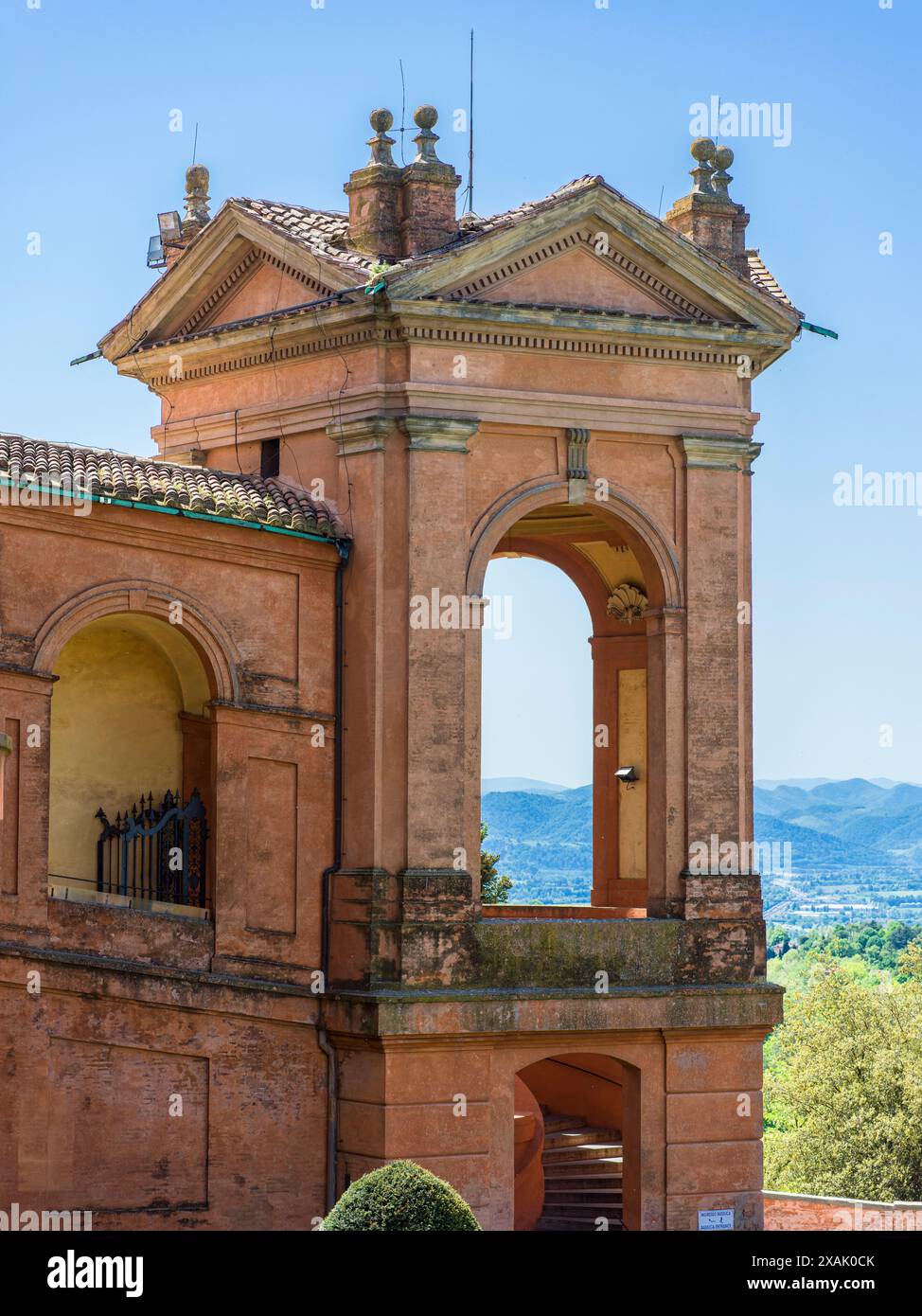 Italy, near Bologna, Santuario Madonna di San Luca Stock Photo - Alamy