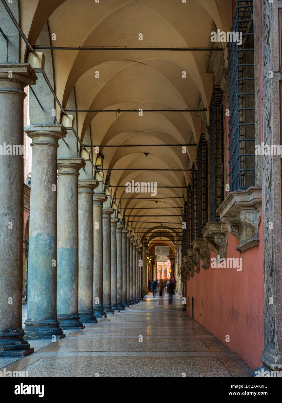 Italy, Bologna, Via de Castagnoli, Arcades Stock Photo - Alamy