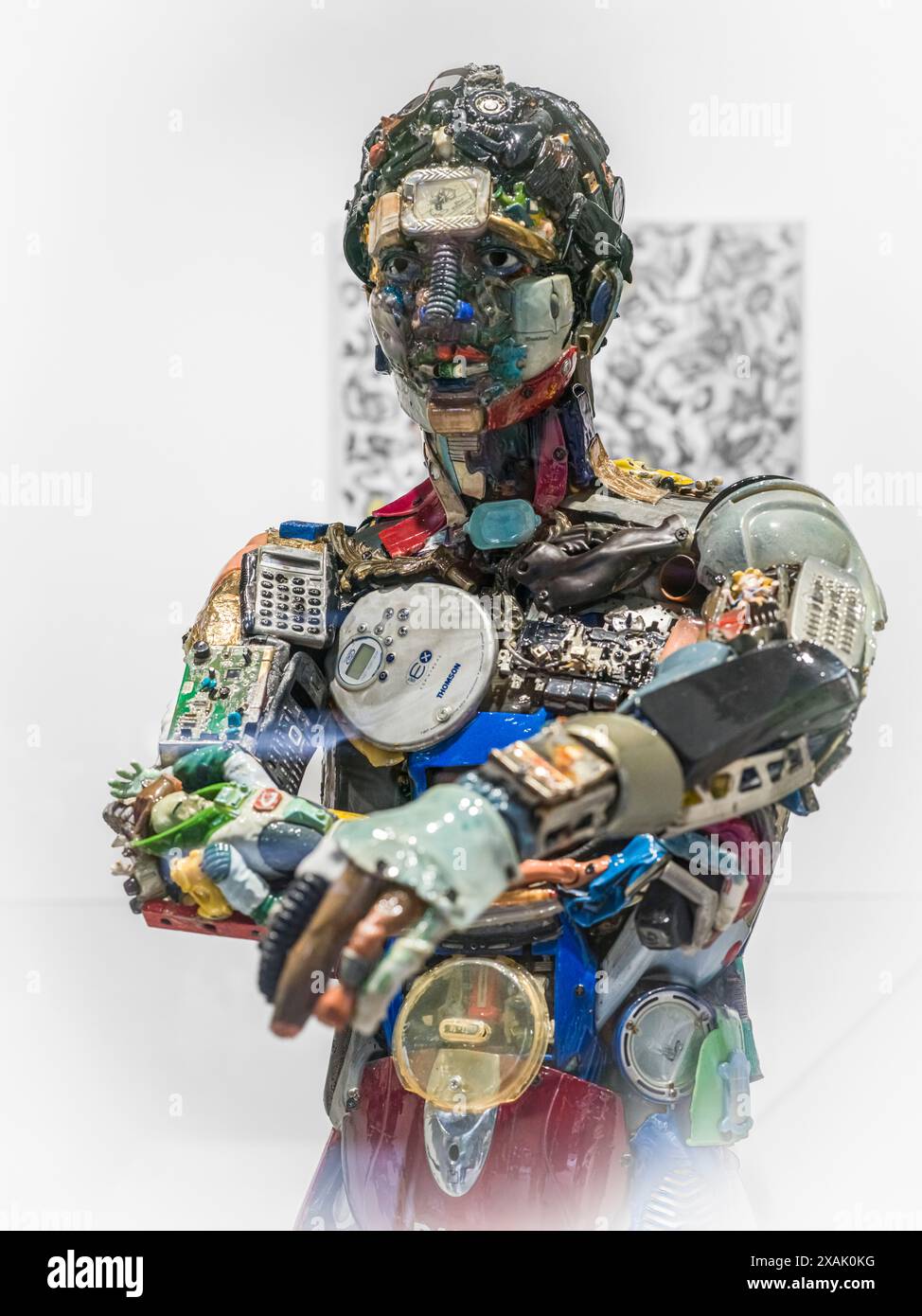 E waste sculpture hi-res stock photography and images - Alamy