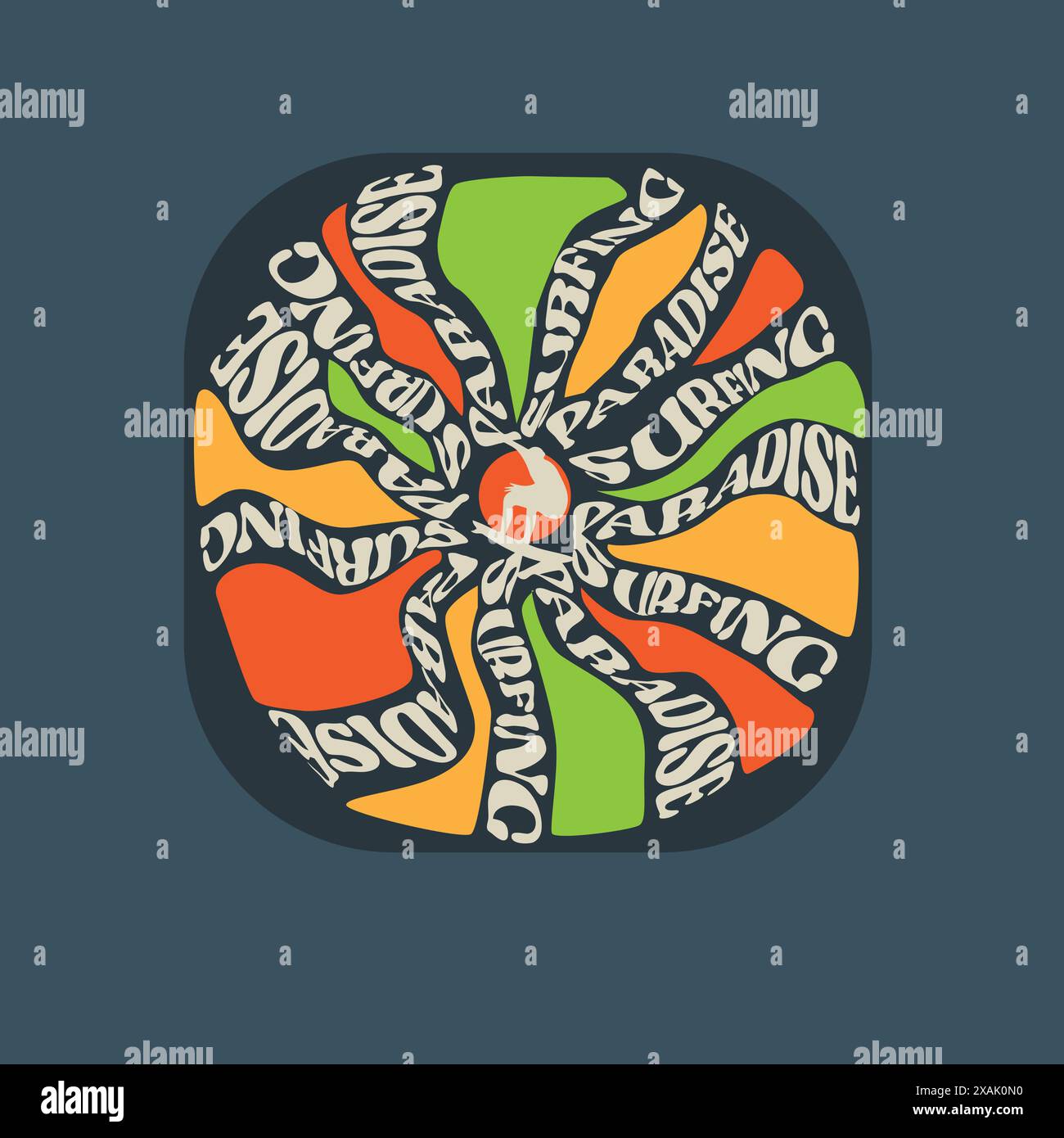 70s beach shirt Stock Vector Images - Alamy