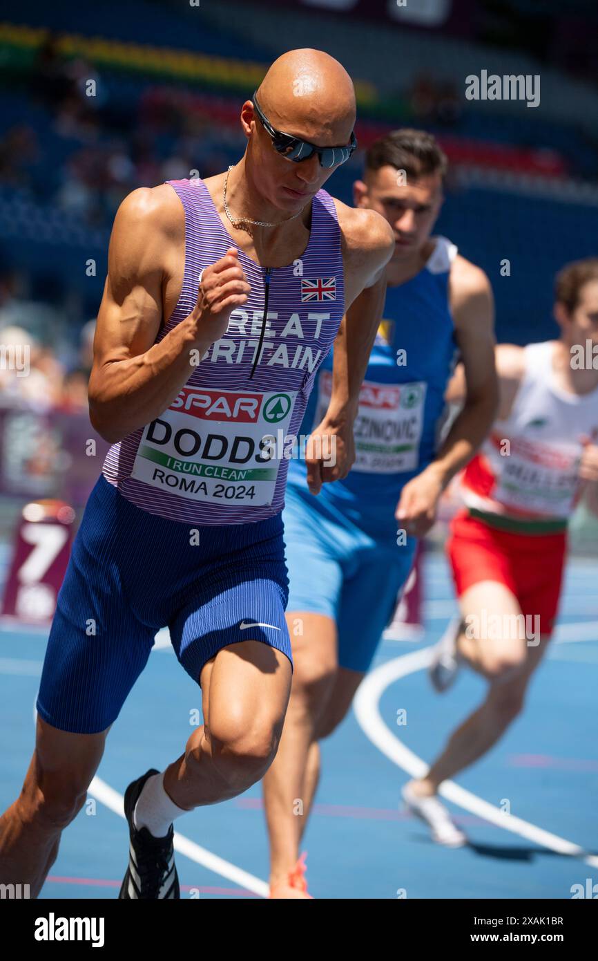 Callum Dodds of Great Britain competing in the men’s 800m at the ...