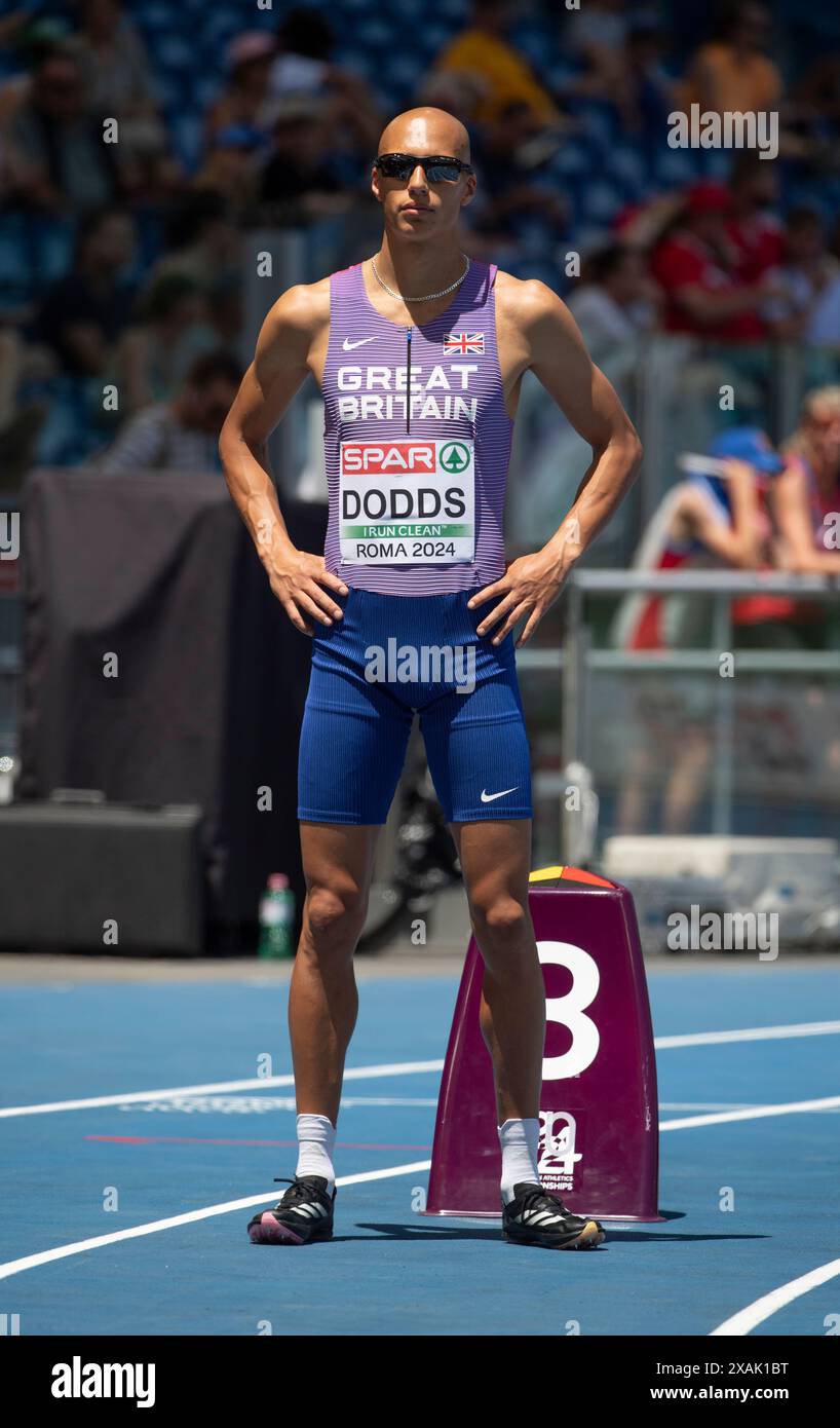 Callum Dodds of Great Britain competing in the men’s 800m at the ...