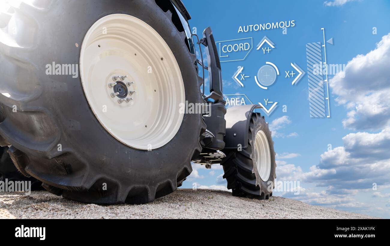 Autonomous tractor with artificial intelligence. Digitalization and ...