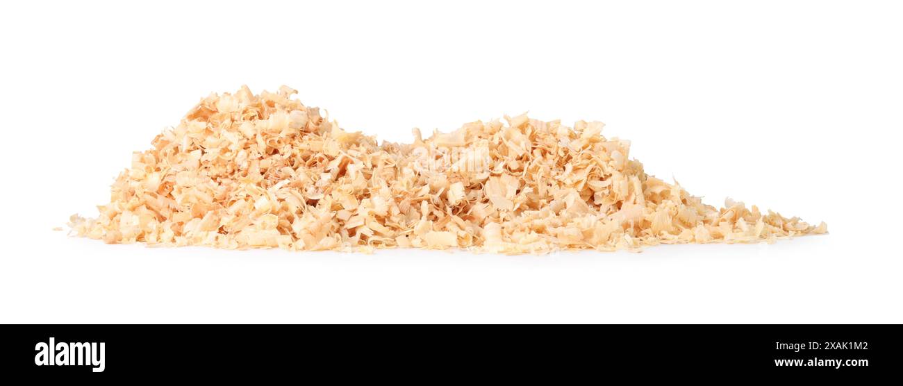 Wooden sawdust waste recycling Cut Out Stock Images & Pictures - Alamy