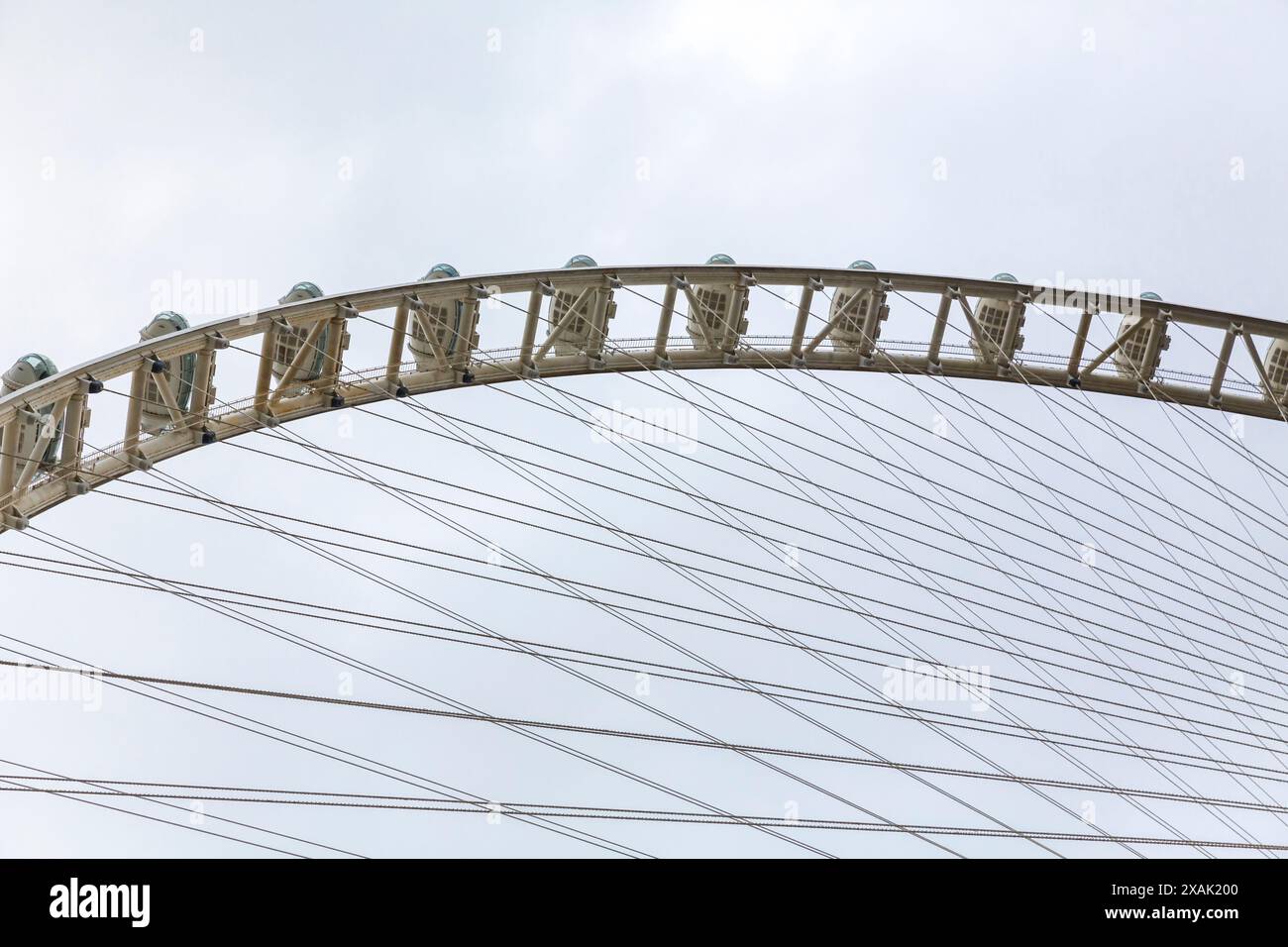 Ain Dubai, Dubai Eye, Ferris wheel, Bluewaters Island, Dubai, United ...