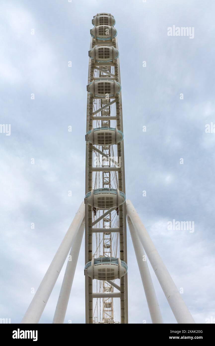 Ain Dubai, Dubai Eye, Ferris wheel, Bluewaters Island, Dubai, United ...