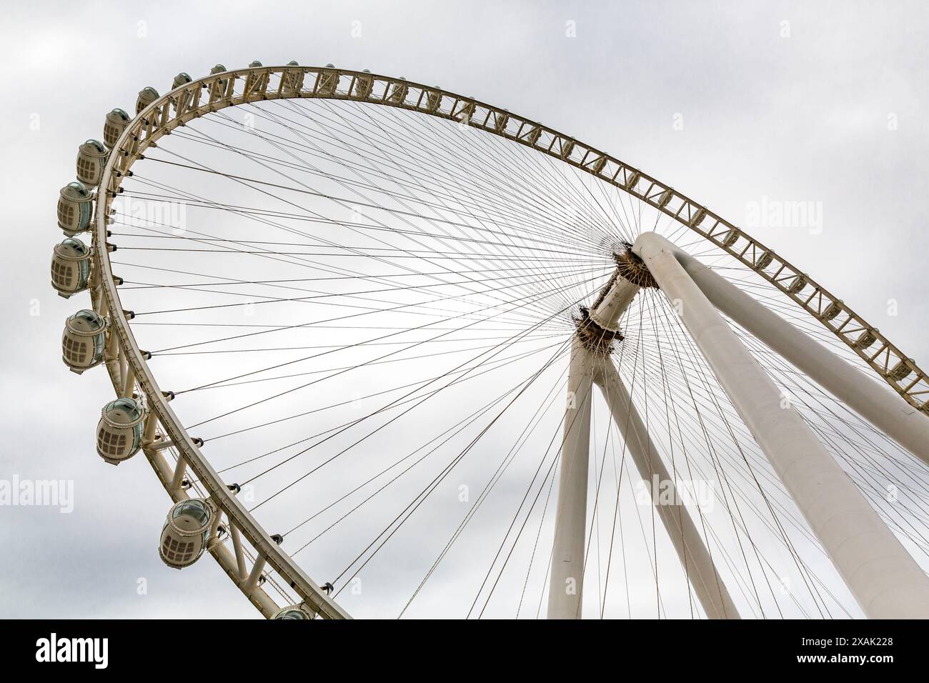 Ain Dubai, Dubai Eye, Ferris wheel, Bluewaters Island, Dubai, United ...