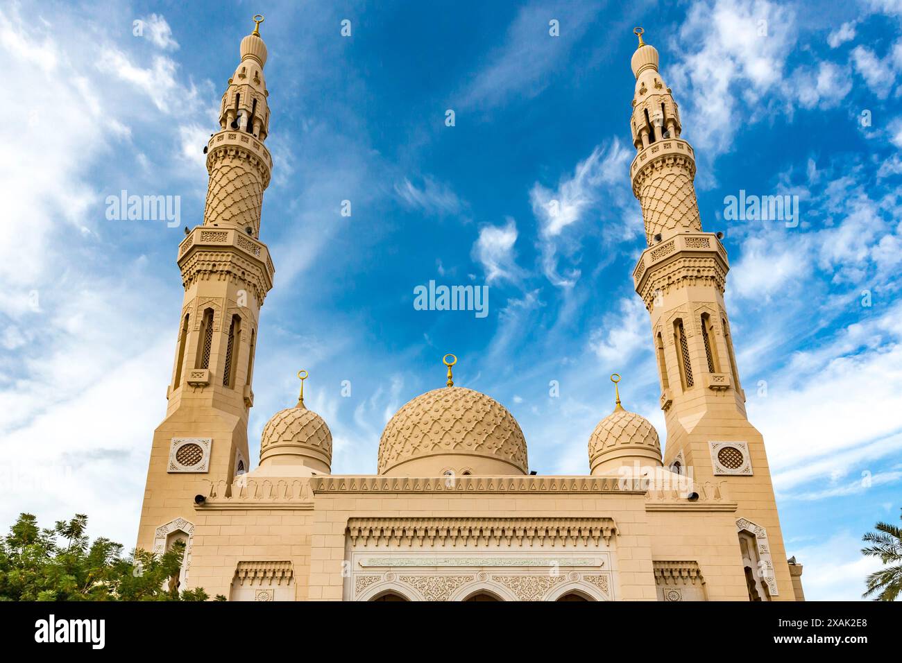 Jumeirah Mosque, Central Mosque, Jumeirah Masjid, Dubai, United Arab ...