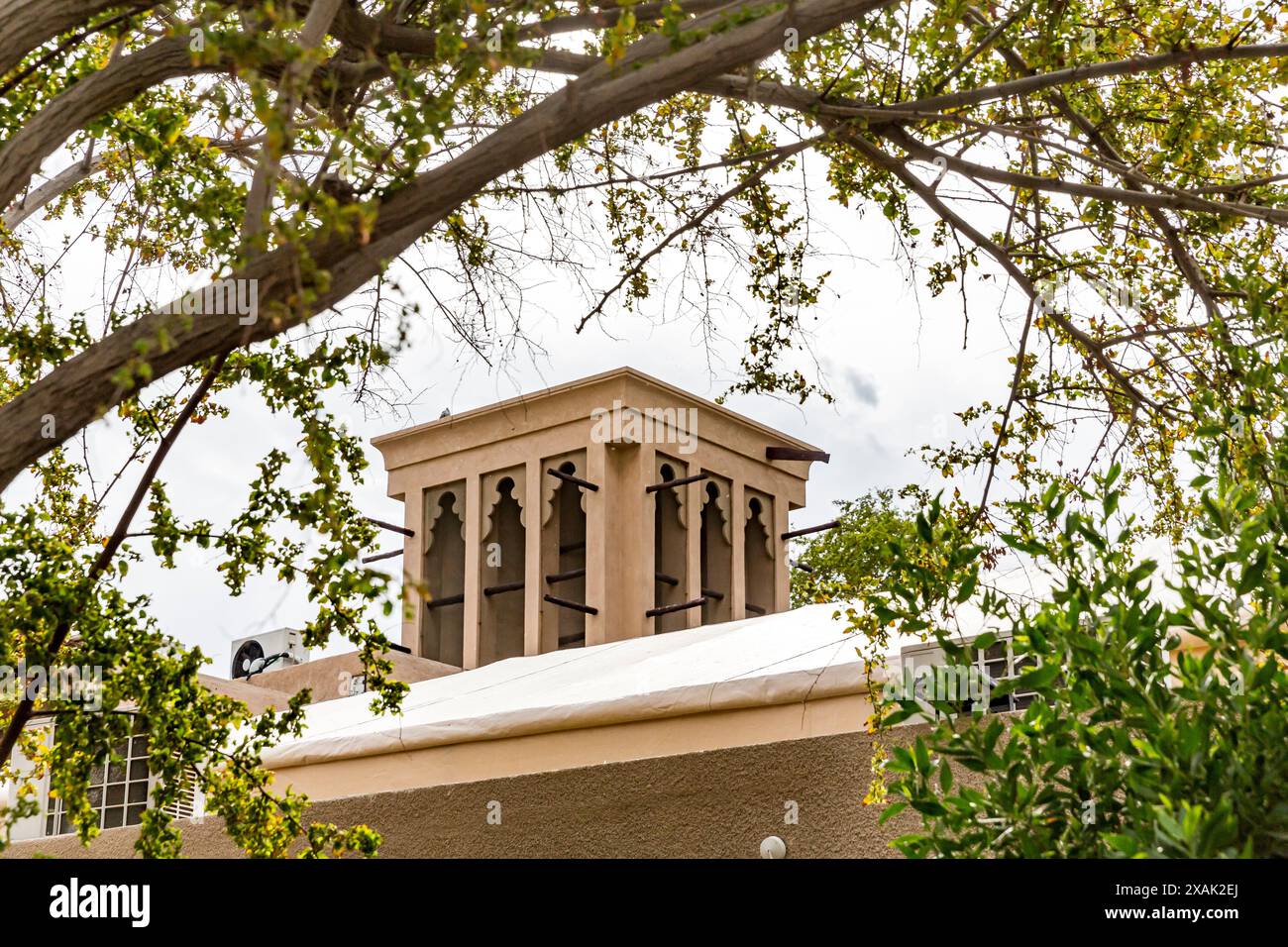 Wind Tower, Barajeel, Al Fahidi Historical Neighborhood, Al Bastakiya ...