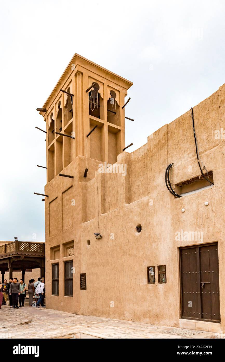Wind Tower, Barajeel, Al Fahidi Historical Neighborhood, Al Bastakiya ...